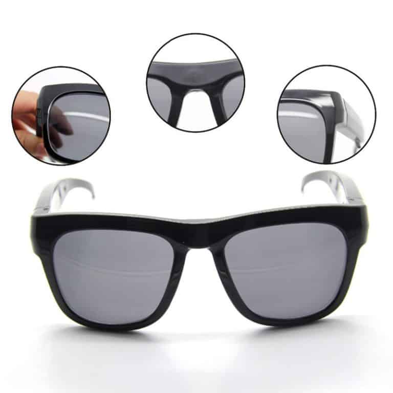 CÁMARA ESPÍA DVR OCULTA EN GAFAS DE SOL 1080P LENTE INVISIBLE ...